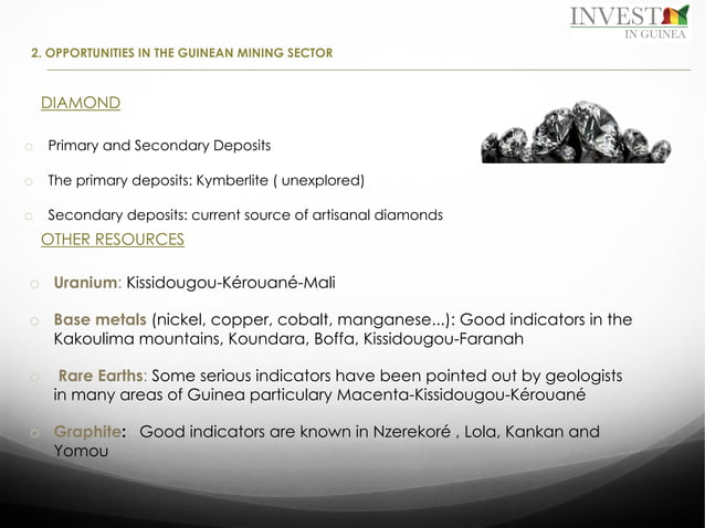 The Republic of Guinea Mining Overview | PDF | Commodities | Economy