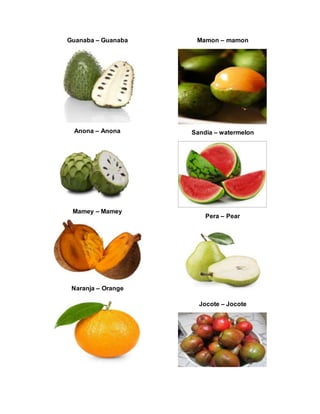 Guineo | DOCX | Food & Drink