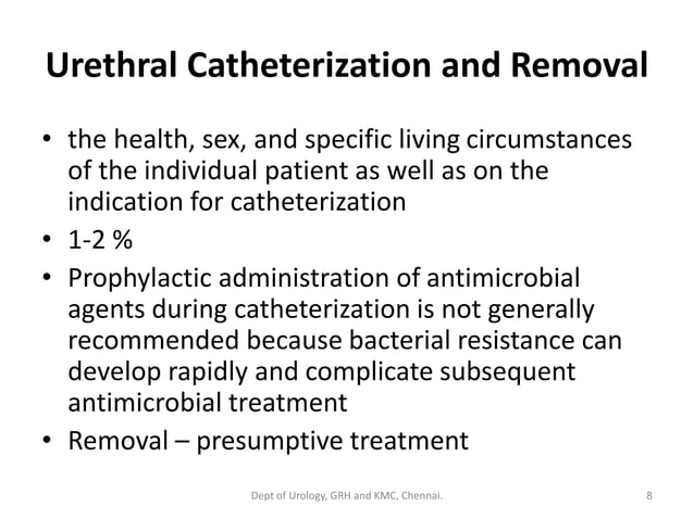 Antibiotics Prophylaxis in genitourinary surgery | PPT