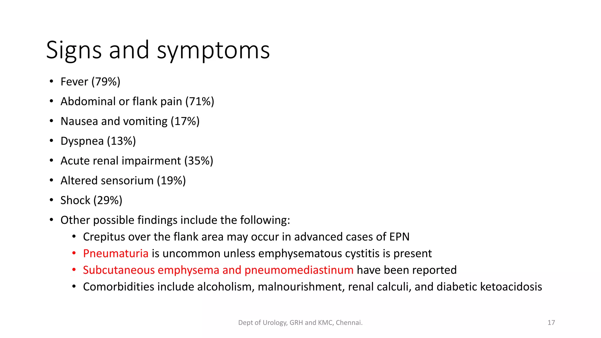 EMPHYSEMATOUS PYELONEPHRITIS | PDF