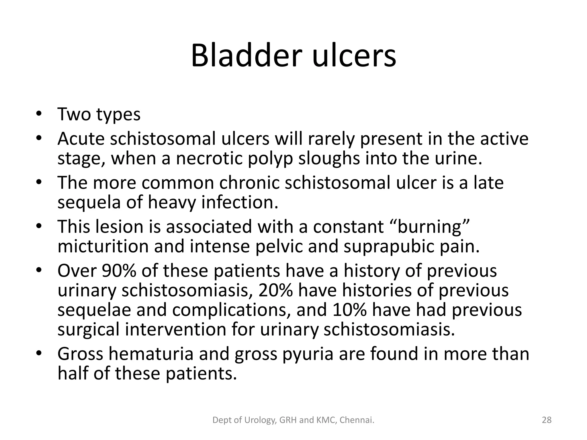 PARASITIC INFECTIONS IN UROLOGYS | PDF