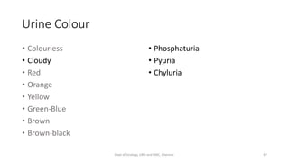 URINE ANALYSIS | PDF