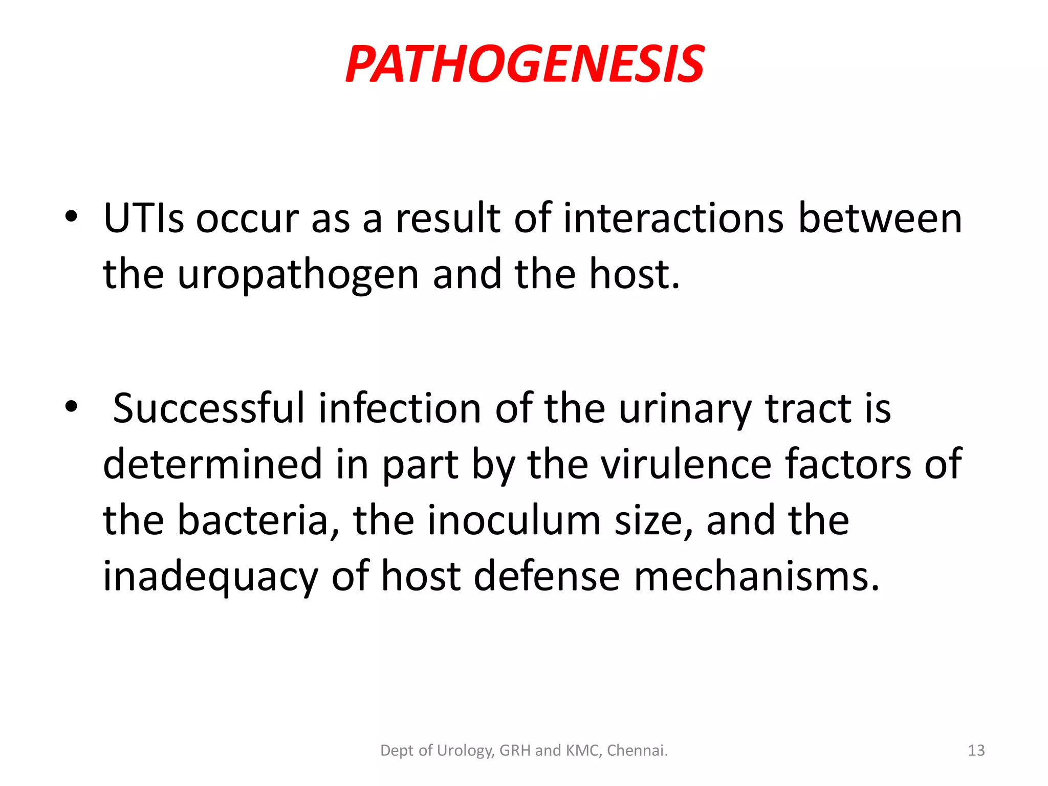 UPPER URINARY TRACT INFECTION | PDF
