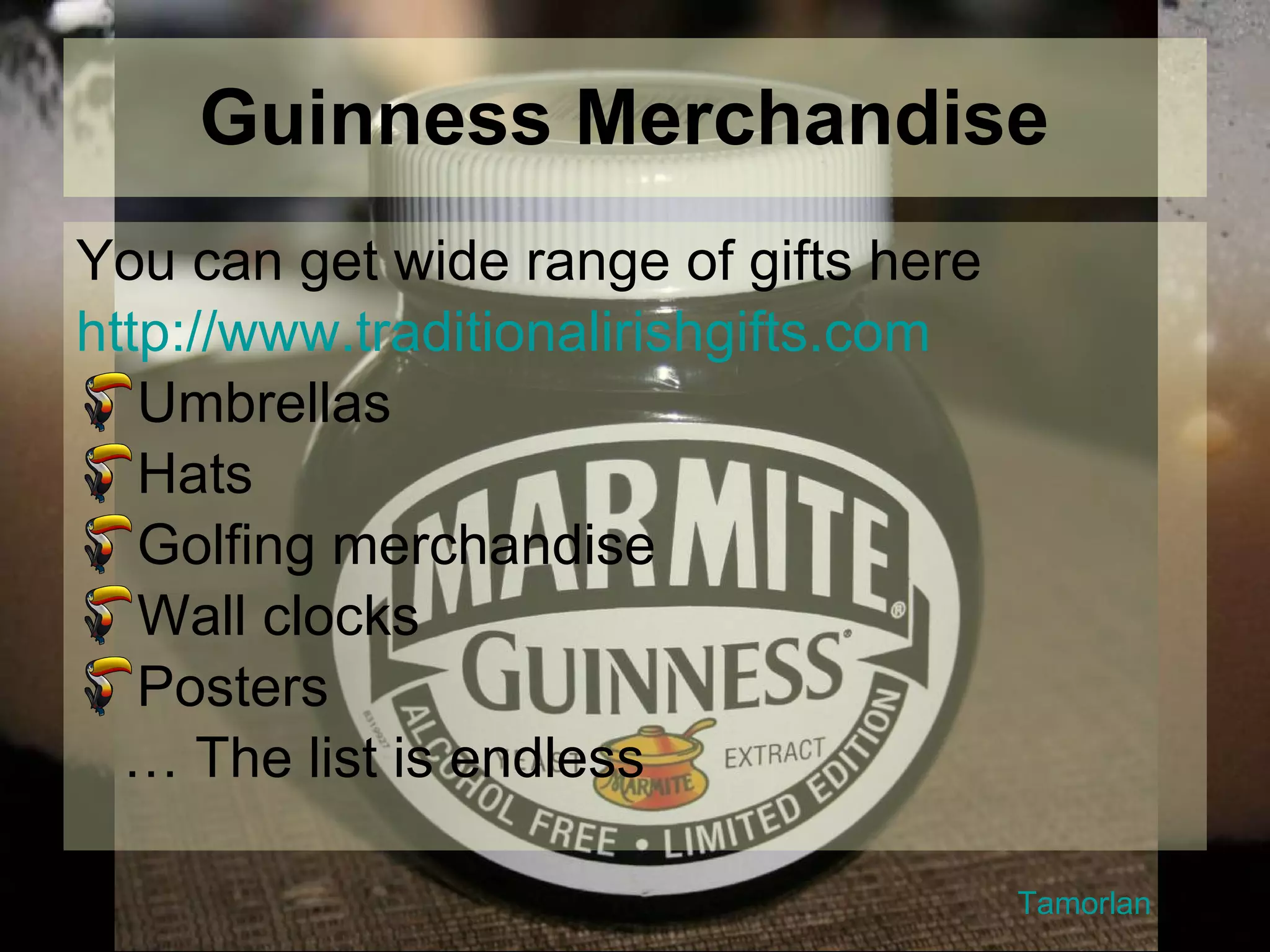 Guinness PowerPOint | PPT