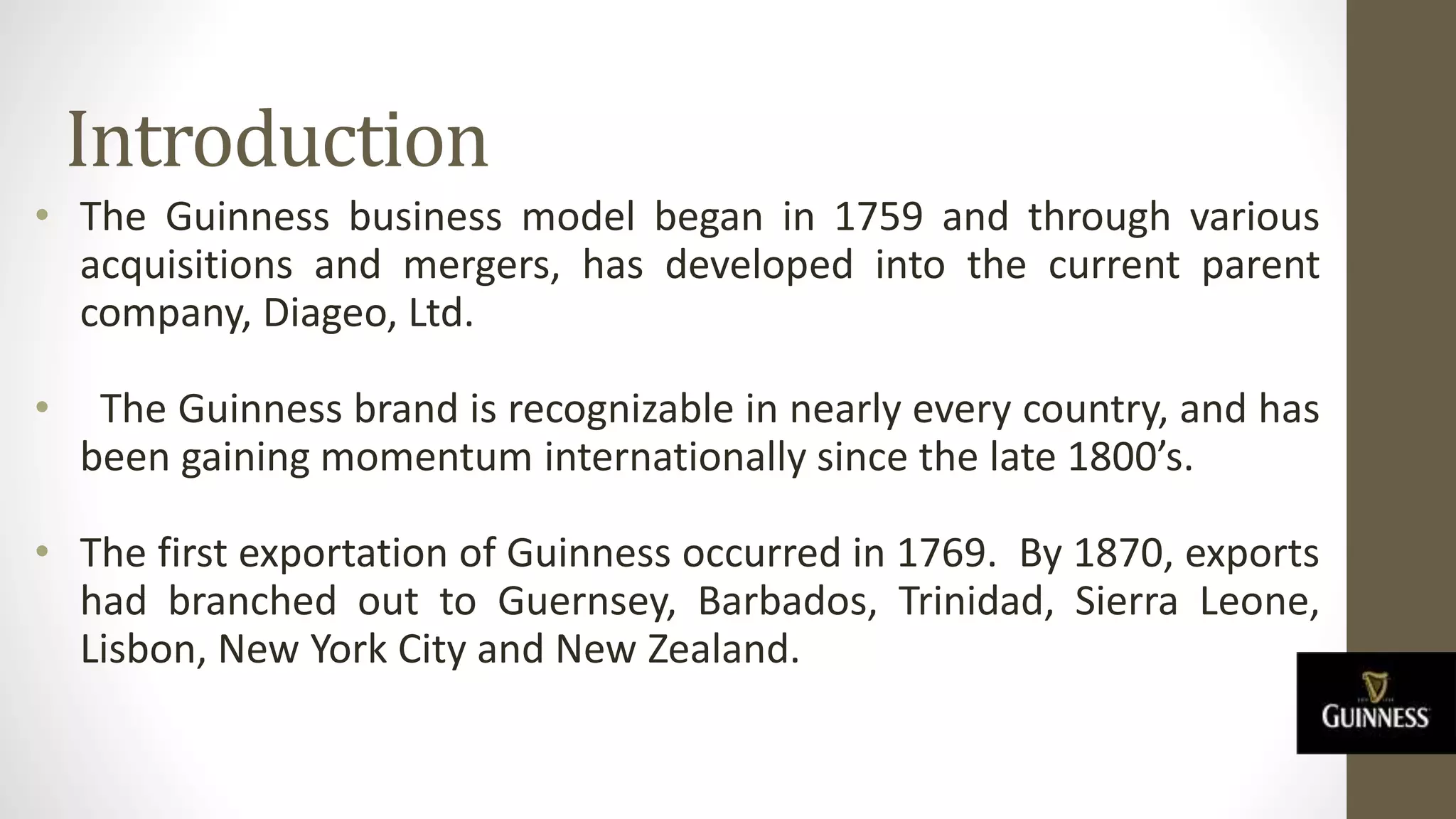 Guinness marketing strategy | PPTX