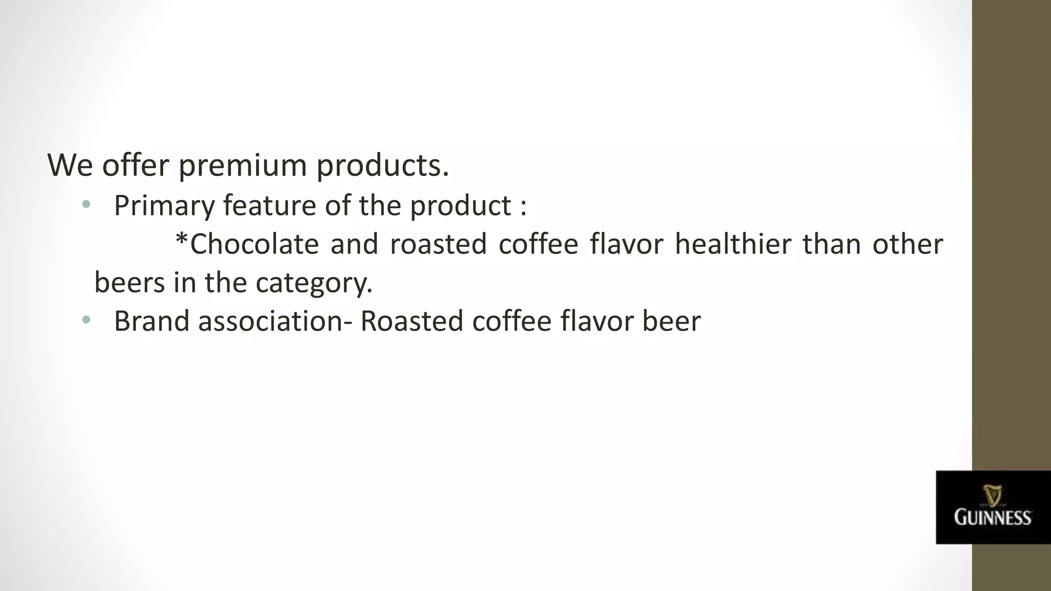 Guinness marketing strategy | PPTX