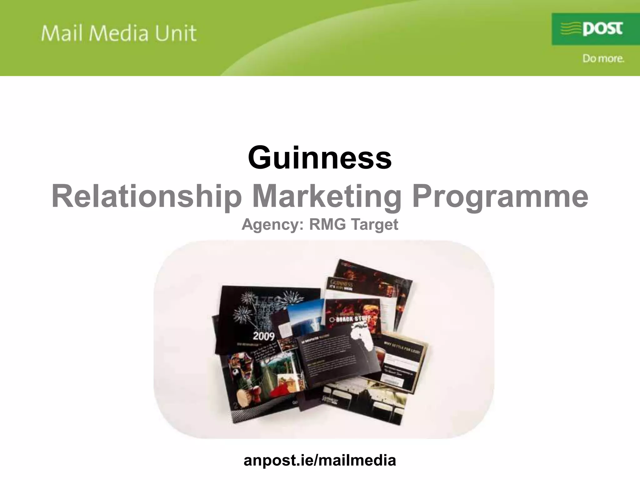 Guinness RM Programme | PPTX