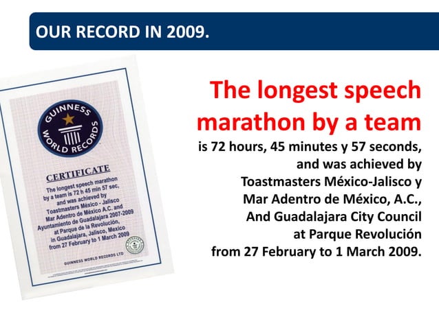 Guinness world records tm mexico | PPT