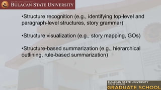 Teaching Reading Report, Text Structure and Readability | PPT