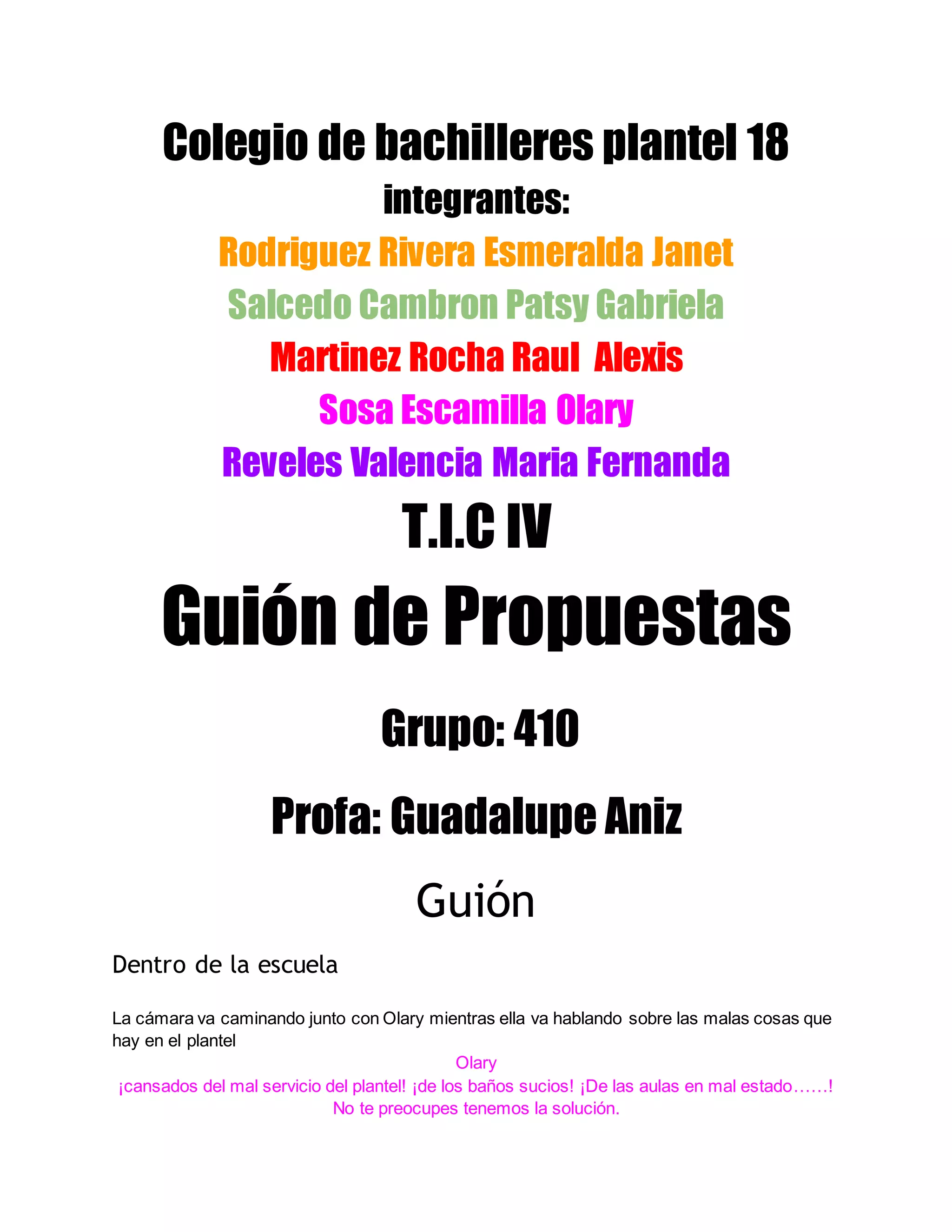Guion ,muioi | DOCX