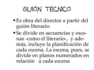 Guion cinematogr afico | PPT