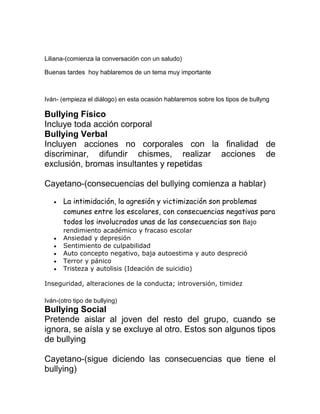 Guion en accion | DOCX