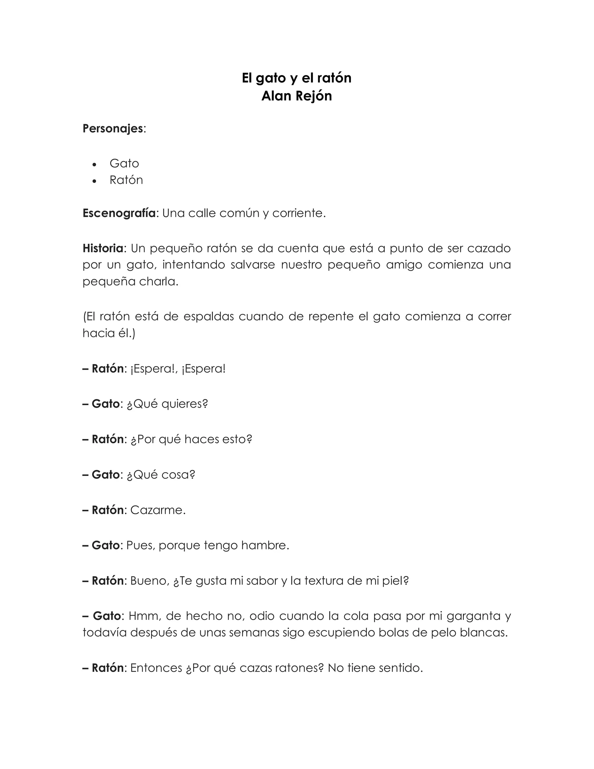 Guiones De Obras De Teatro Cortas Pdf