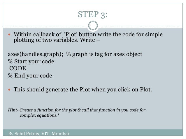 Matlab Gui Callback Plot Tedyher Mp3