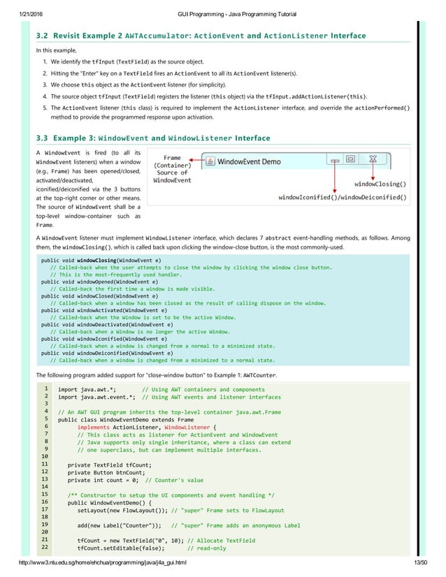 GUI JAVA PROG ~hmftj | PDF