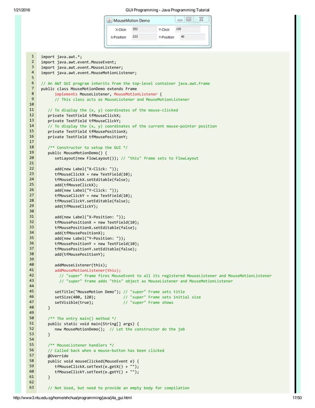 GUI JAVA PROG ~hmftj | PDF