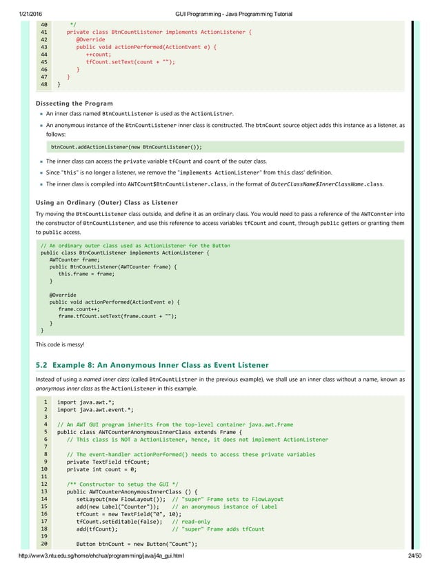 GUI JAVA PROG ~hmftj | PDF