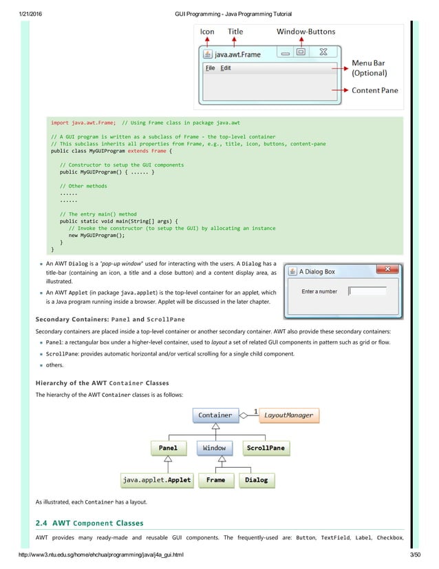 GUI JAVA PROG ~hmftj | PDF