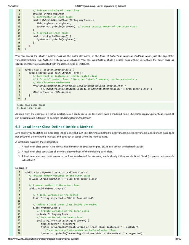 GUI JAVA PROG ~hmftj | PDF