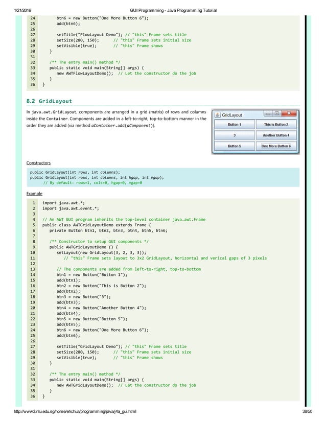 GUI JAVA PROG ~hmftj | PDF