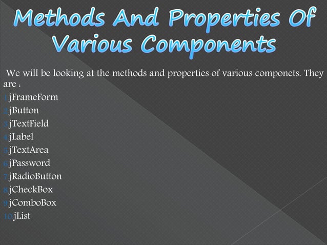 GUI Programming in JAVA (Using Netbeans) - A Review | PPTX