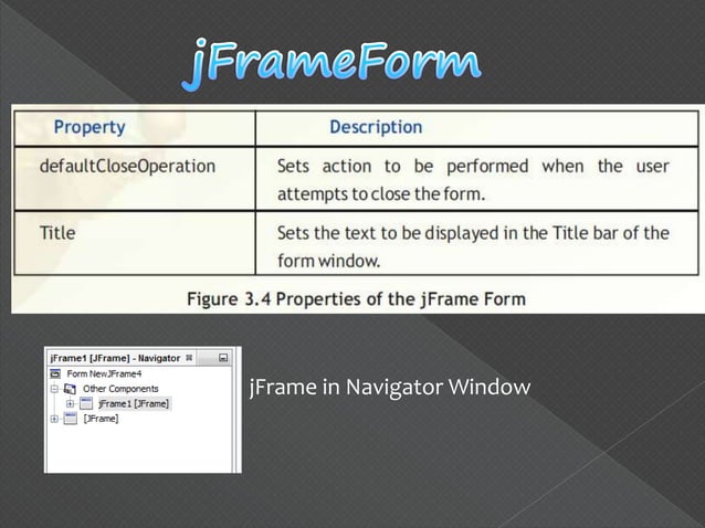 GUI Programming in JAVA (Using Netbeans) - A Review | PPTX