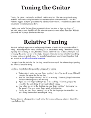 Guitar book-preview | PDF