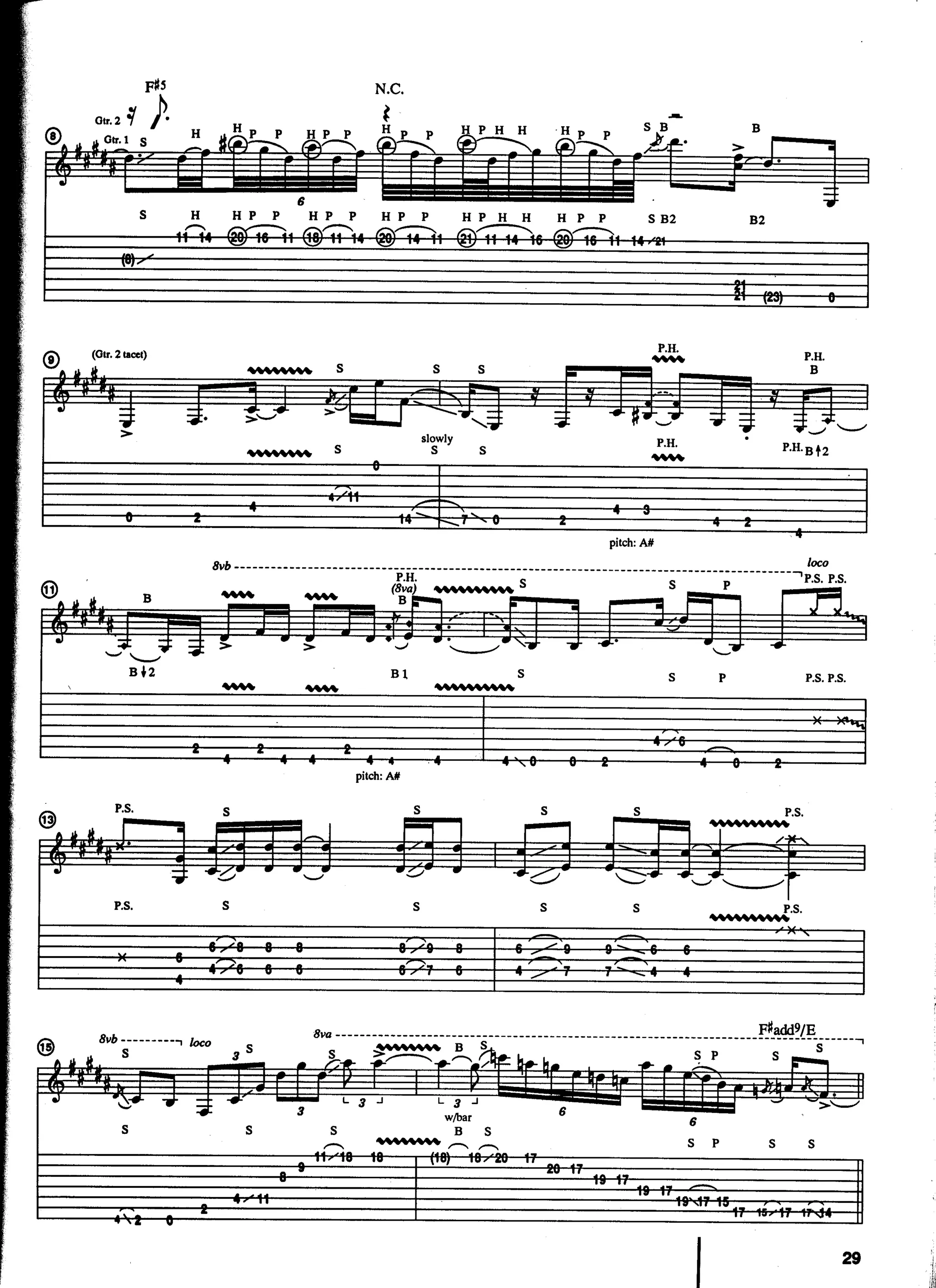 Guitar tab book - steve vai - guitar styles & techniques(2) | PDF