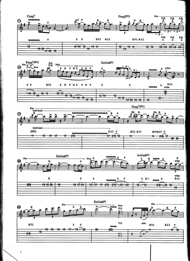 Guitar tab book - steve vai - guitar styles & techniques(2) | PDF