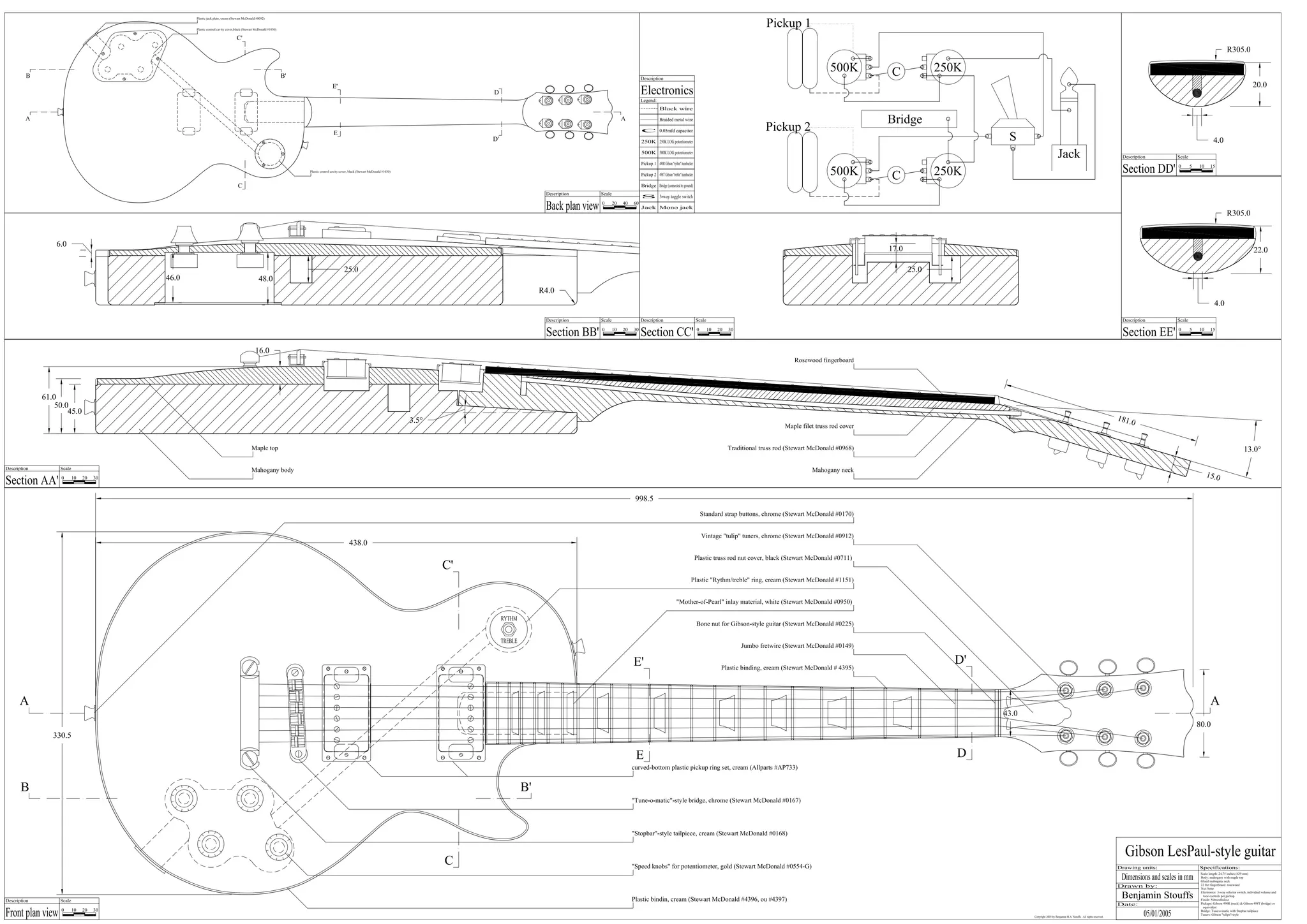 Guitar building plans | PDF