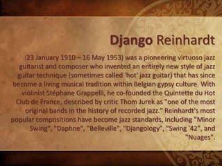 Famous Guitarists of the World | PPTX