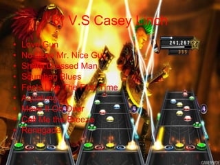 Guitar hero warriors of rock | PPT