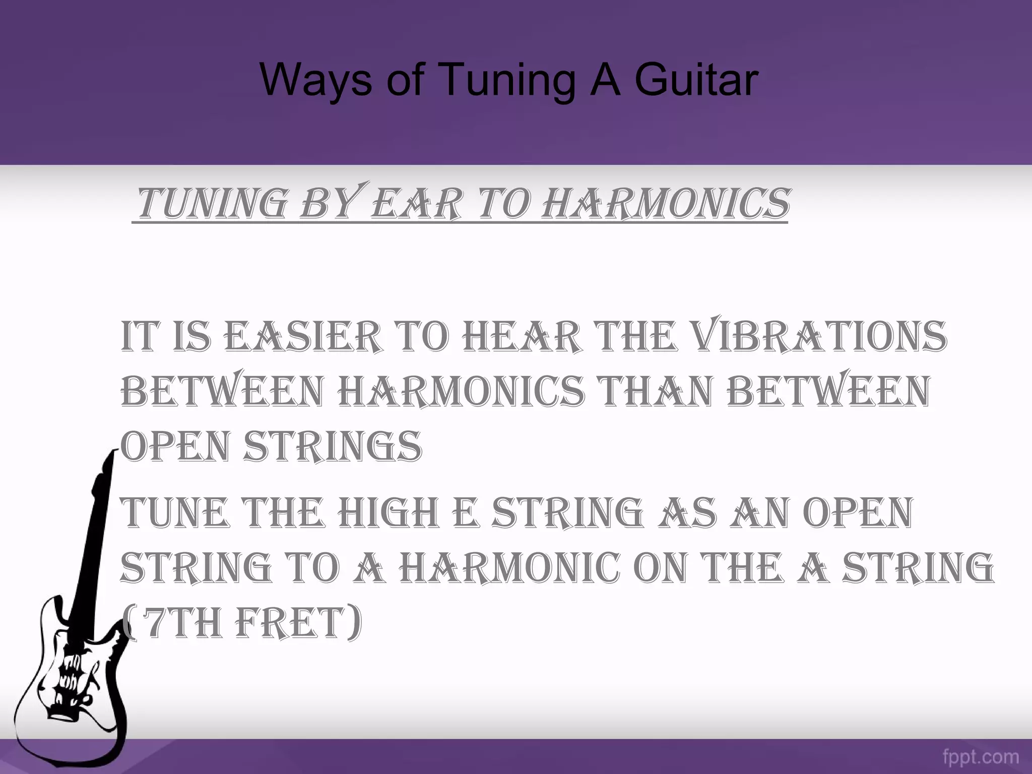 Guitar Self Teaching Lessons | PPT