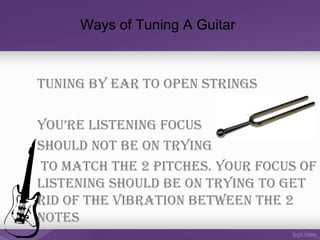 Guitar Self Teaching Lessons | PPT