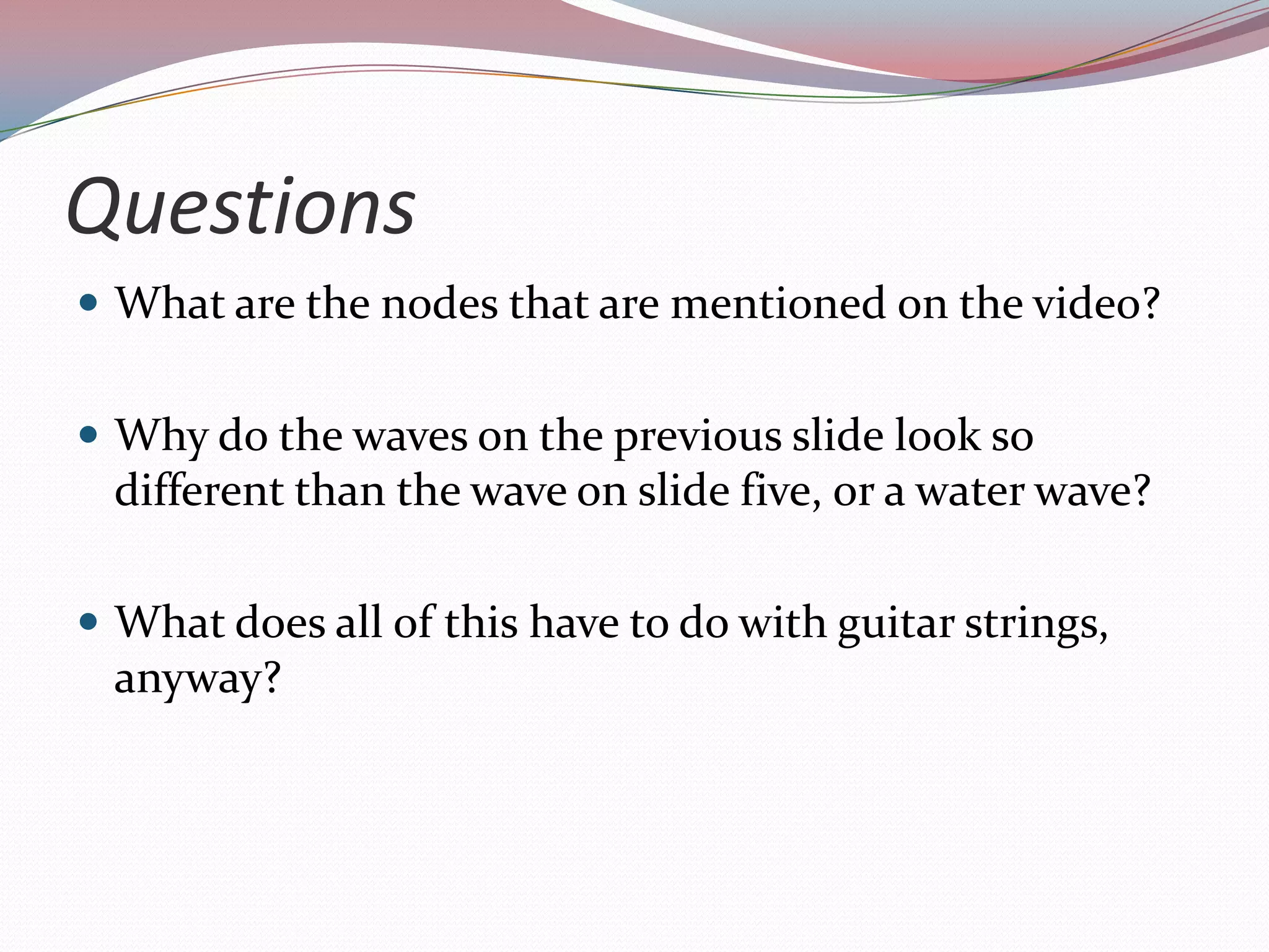 Guitar Strings And Sound Waves | PPTX