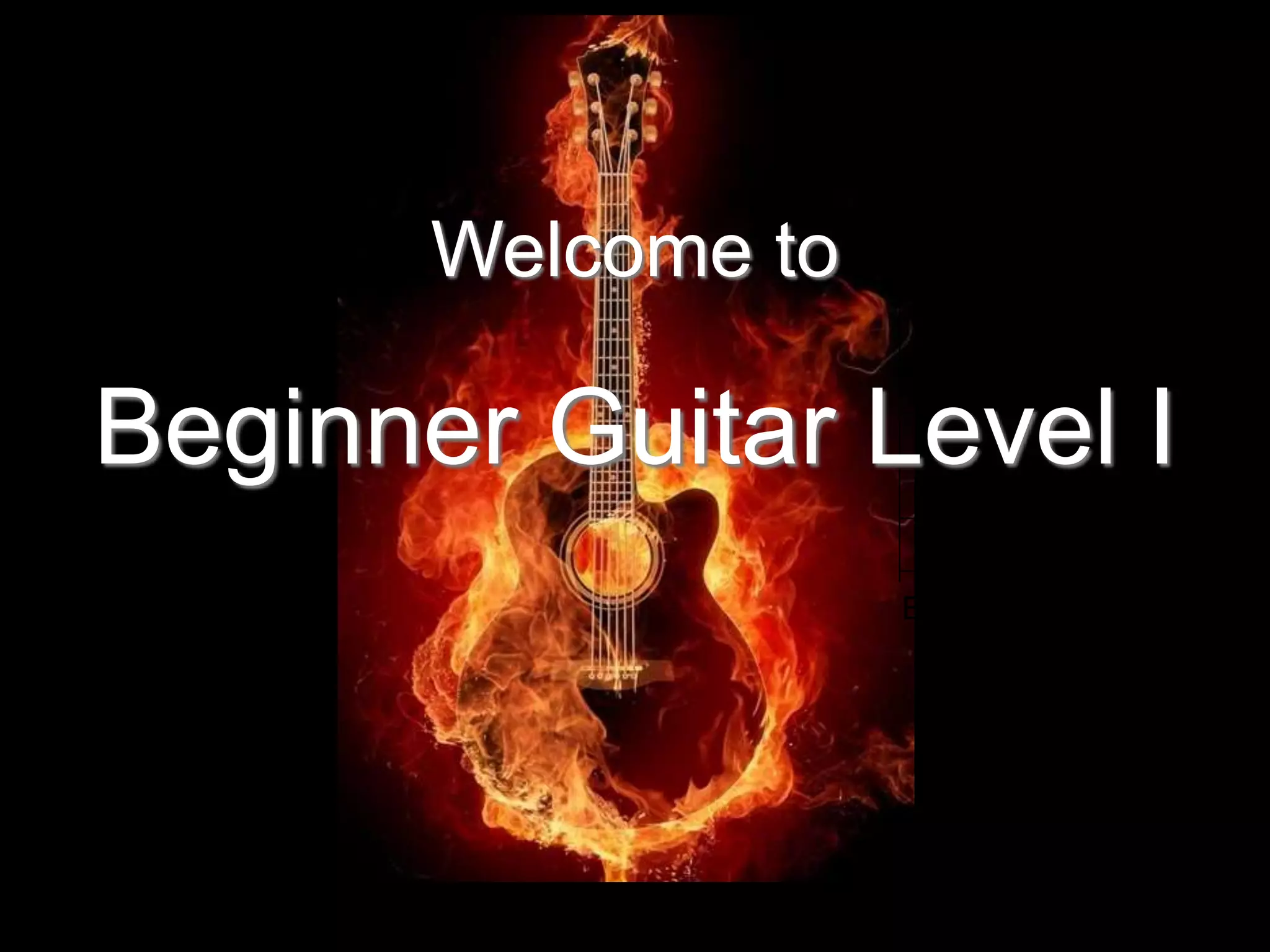 Guitar SUMMER - LEVEL I - PPT.pptx