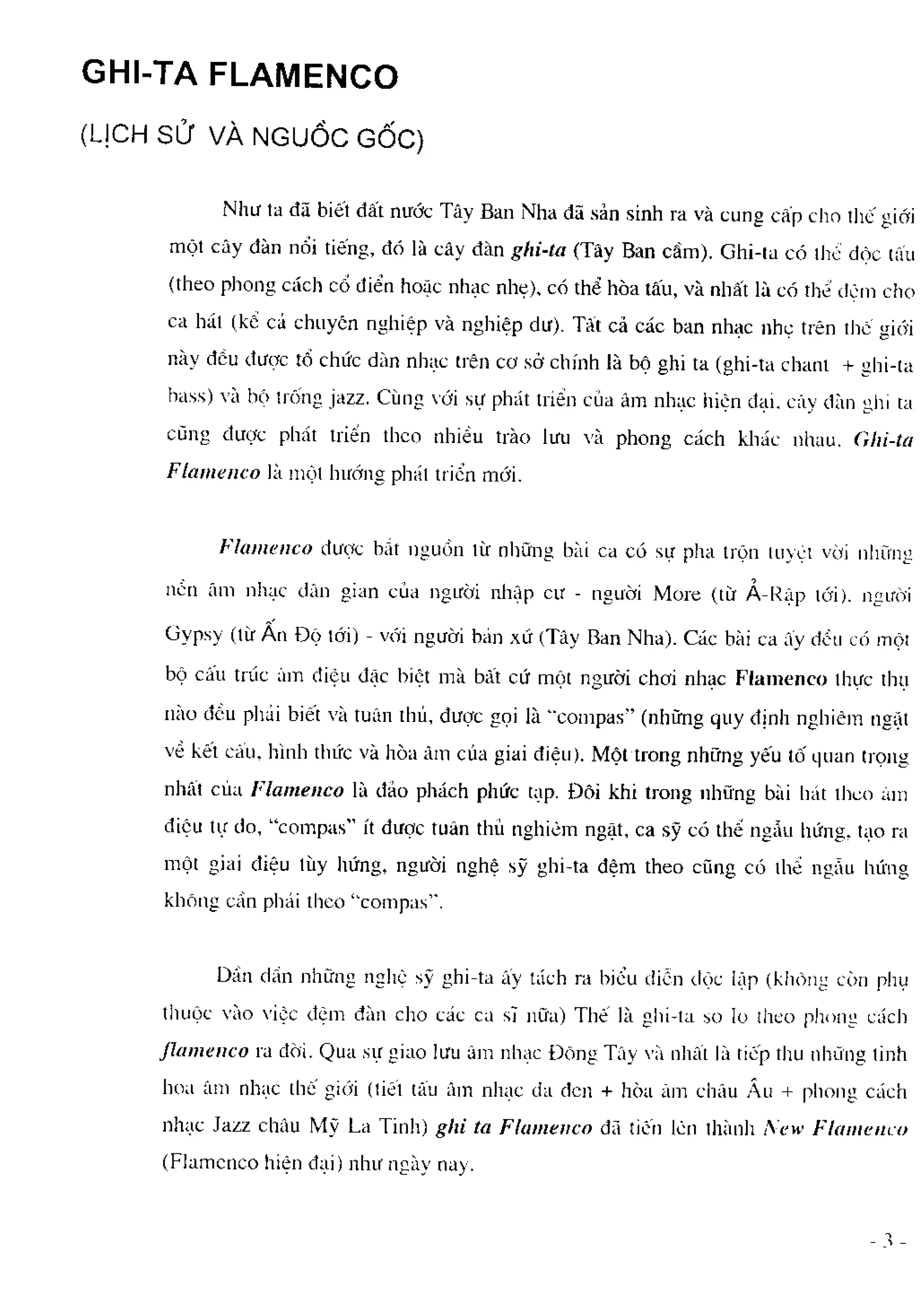 Guitar tab sheet hop am ebook new flamenco nxb am nhac | PDF