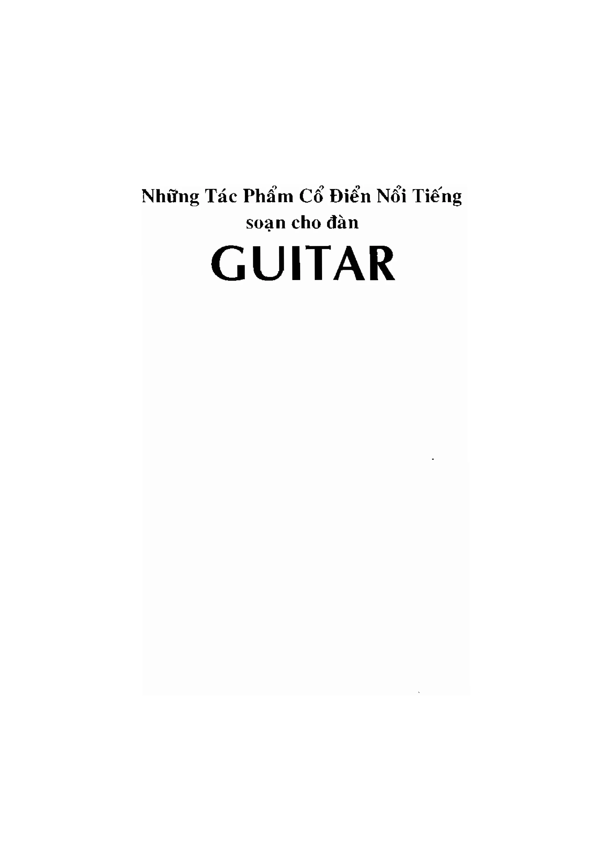 Guitar tab sheet hop am ebook nhac pham viet nam va quoc te noi tieng ...
