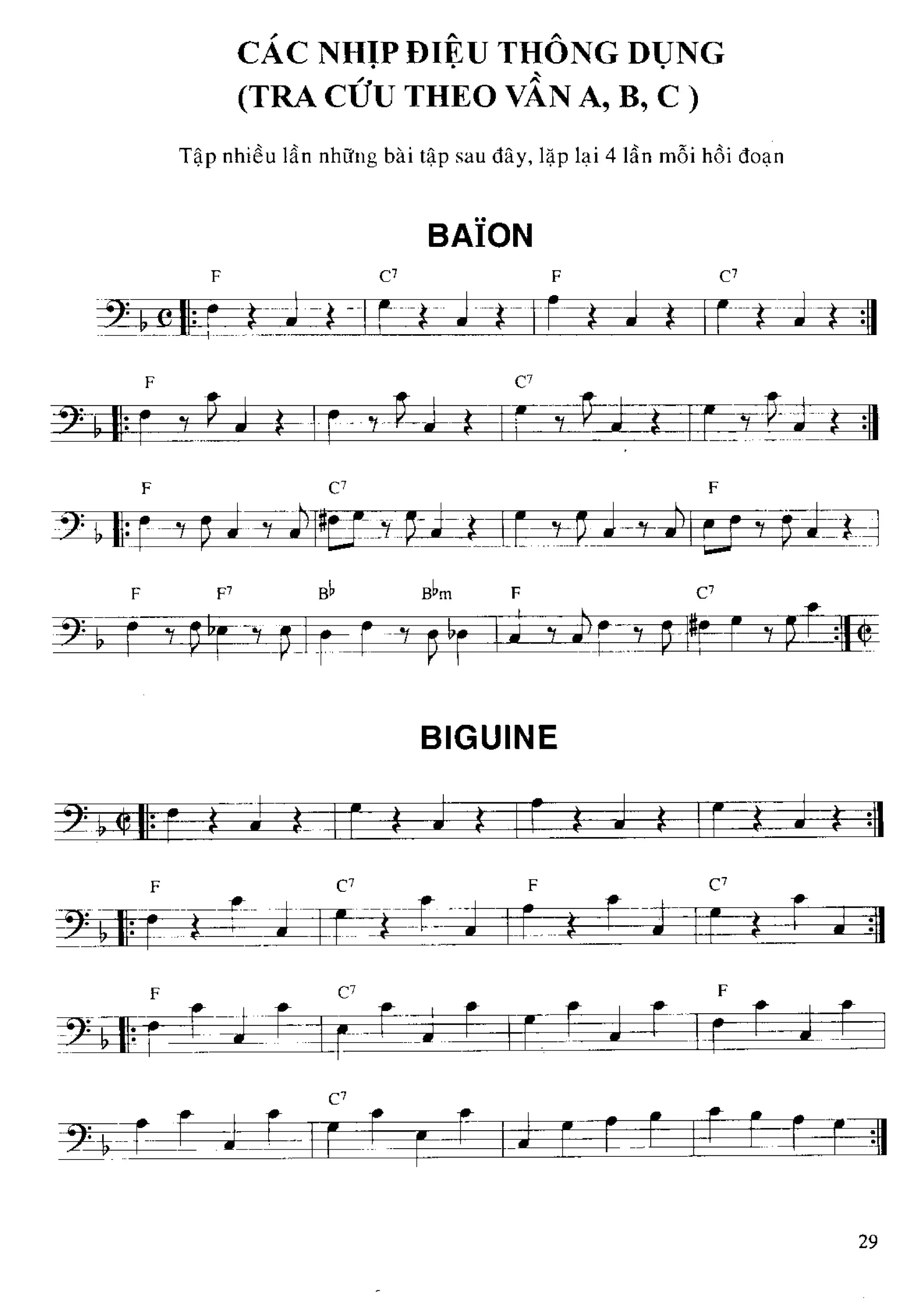 Guitar tab sheet hop am ebook tu hoc guitar bass 2 nxb tre | PDF