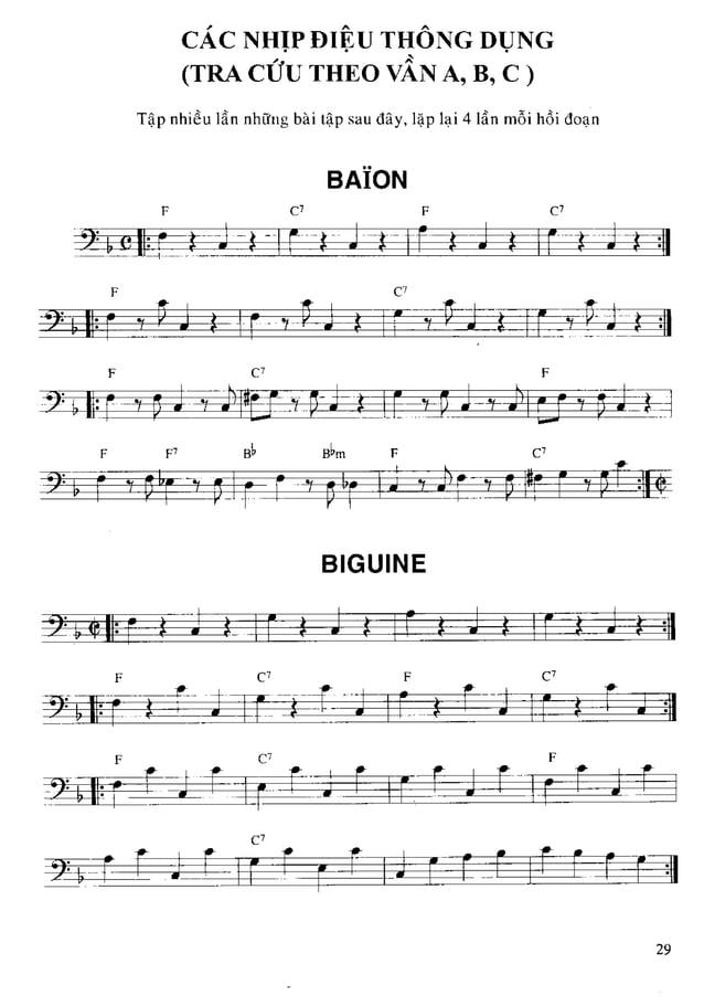 Guitar tab sheet hop am ebook tu hoc guitar bass 2 nxb tre | PDF
