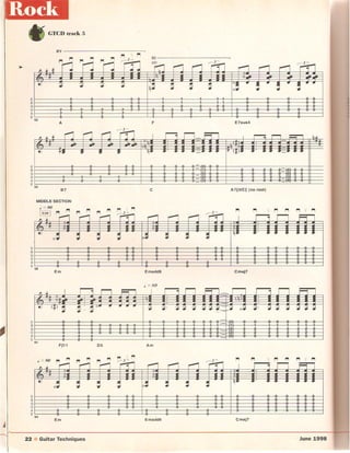 Guitar techniques formadormusical | PDF