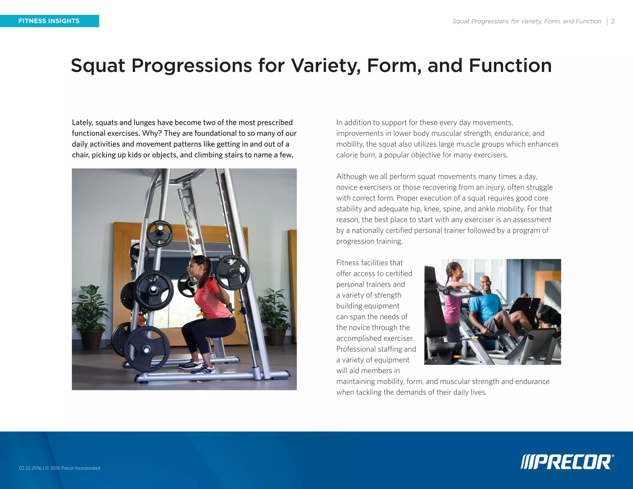 Conventional Strength: Squat Progressions for Variety, Form, and ...
