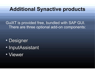 Gui XT presentation | PPT