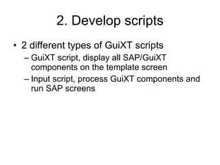 Gui Xt Presentation for SAP | PPT