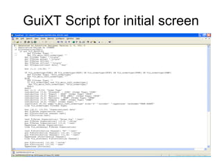 Gui Xt Presentation for SAP | PPT