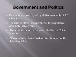 Gujarat profile | PPTX