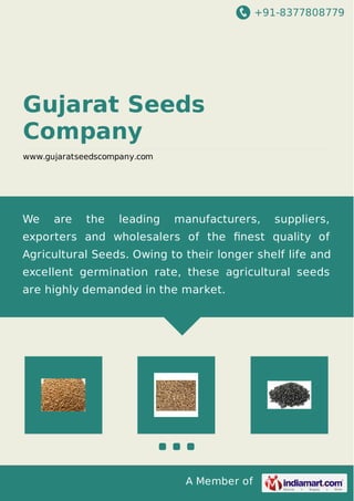 Gujarat seeds-company | PDF