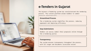 "Gujarat Tenders: How to Bid Effectively" | PPTX | Business | Business ...