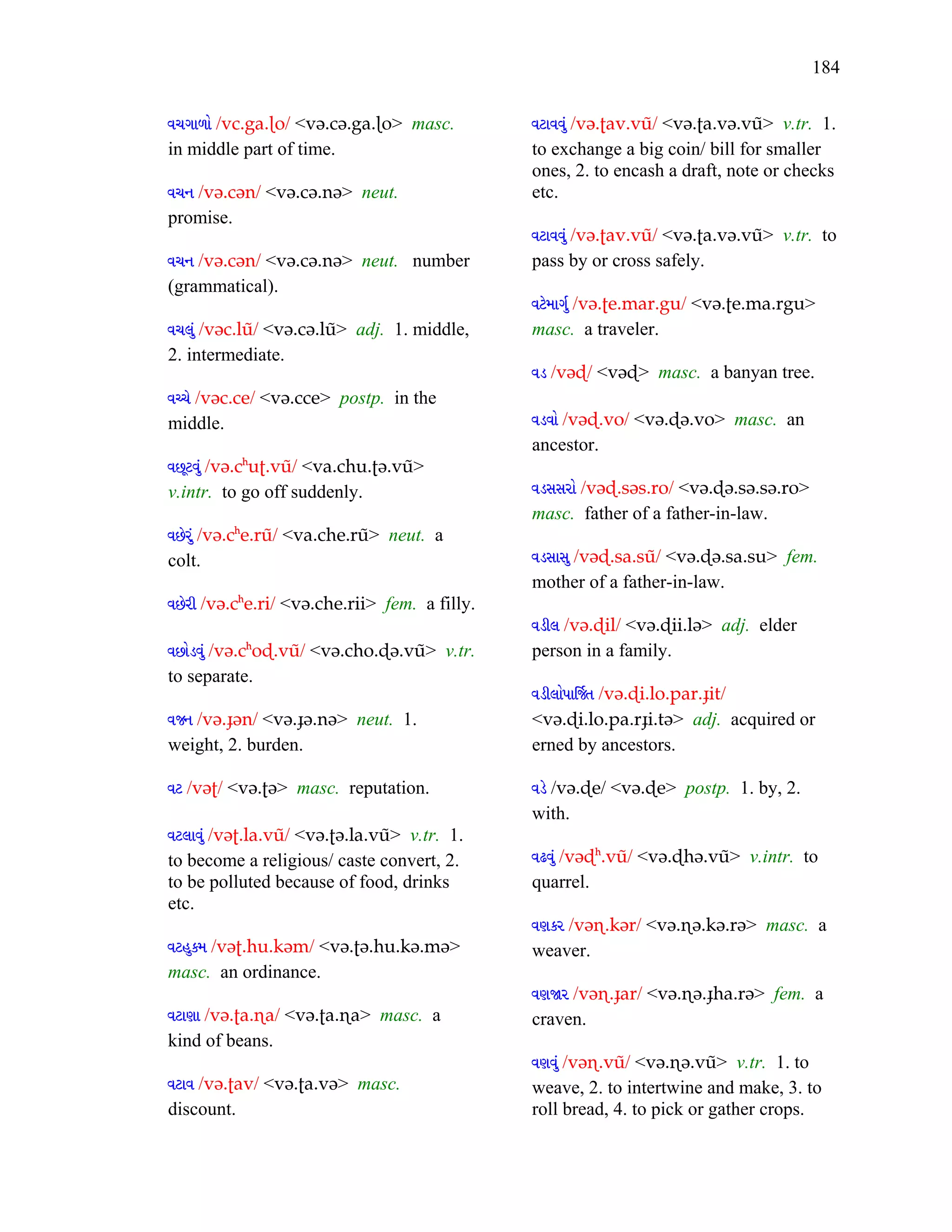 Gujarati english dictonary | PDF