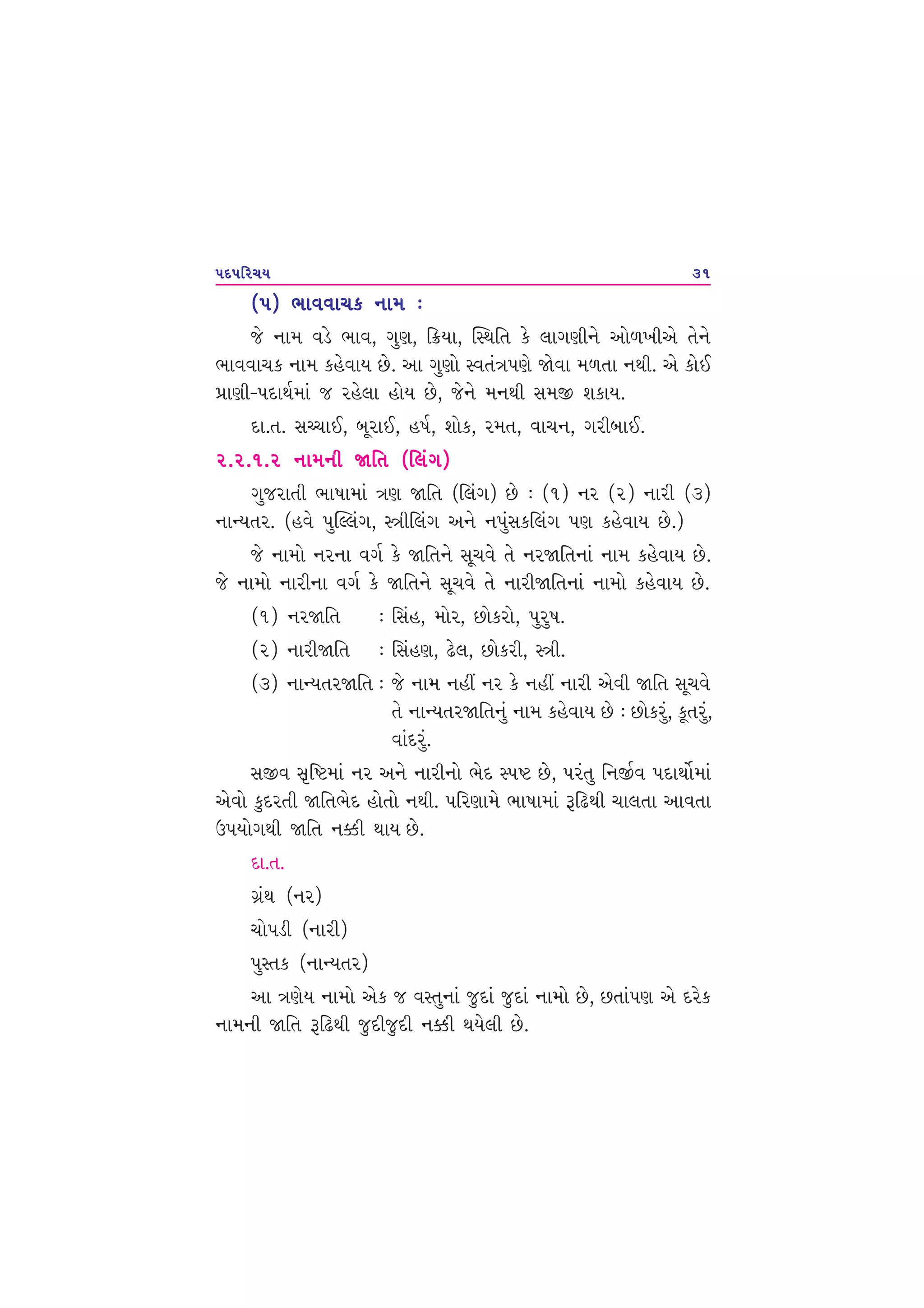 Gujarati language grammar | PDF